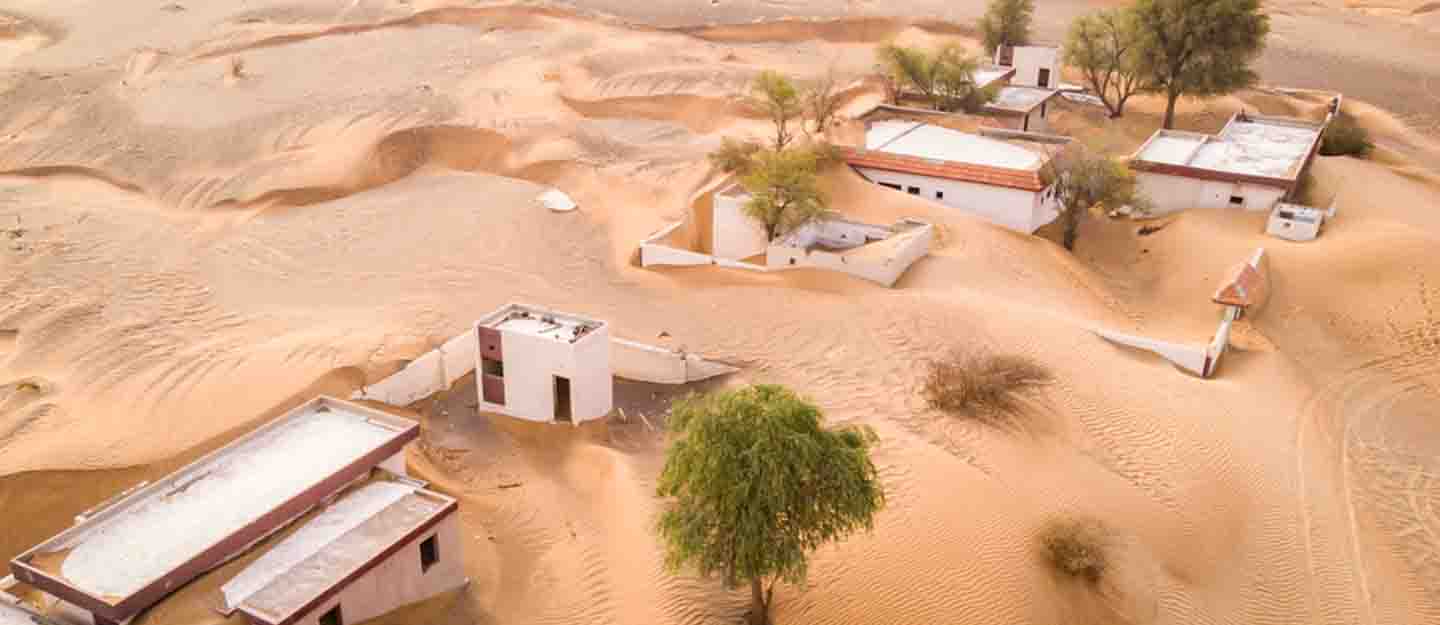 How to visit abandoned villages near Dubai?